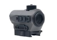 China Hunting Red Dot Riflescope / D10 Red Dot Sight 1.5 MOA Manual Key Switch With 20mm Riser Mount Gray for sale
