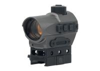 China Hunting Red Dot Riflescope / D10 Red Dot Sight 1.5 MOA Manual Key Switch With 20mm Riser Mount Gray for sale