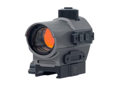 China Hunting Red Dot Riflescope / D10 Red Dot Sight 1.5 MOA Manual Key Switch With 20mm Riser Mount Gray for sale