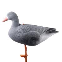 China Grey Color Hunting Foam Goose Decoys XPE Russian Goose 3D Type 3 - Resting Standing And Eating for sale