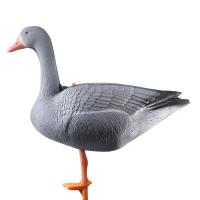 China Grey Color Hunting Foam Goose Decoys XPE Russian Goose 3D Type 3 - Resting Standing And Eating for sale