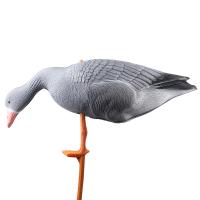 China Grey Color Hunting Foam Goose Decoys XPE Russian Goose 3D Type 3 - Resting Standing And Eating for sale