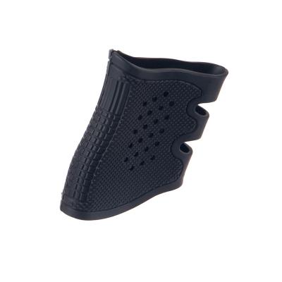 China Tactical Rubber Gun Grip Glove Cover Sleeve Anti - Slip Handgun Accessories for sale