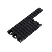 China Aluminum Hunting Accessories 20mm Picatinny Rail Set ( 3pcs / Set ) for sale
