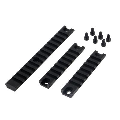 China Aluminum Hunting Accessories 20mm Picatinny Rail Set ( 3pcs / Set ) for sale