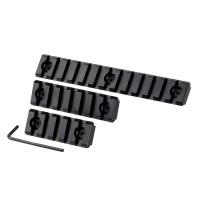 China Lightweight Handguards Picatinny Rail M - Lok 5 / 7 Slot With T - Nuts for sale