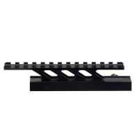China 6061 Aircraft Grade Aluminum Riser Mount High Profile 5.5 Inch L / 13 Slot for sale