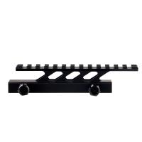 China 6061 Aircraft Grade Aluminum Riser Mount High Profile 5.5 Inch L / 13 Slot for sale