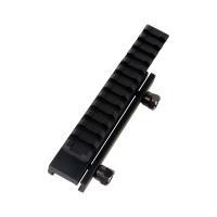 China 6061 Aircraft Grade Aluminum Riser Mount High Profile 5.5 Inch L / 13 Slot for sale