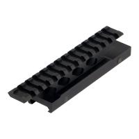 China 6061 Aircraft Grade Aluminum Riser Mount High Profile 5.5 Inch L / 13 Slot for sale