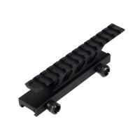 China 6061 Aircraft Grade Aluminum Riser Mount High Profile 5.5 Inch L / 13 Slot for sale