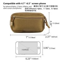 China Black / Khaki / Green Outdoor Tactical Bag For Traveling Easy To Clean for sale
