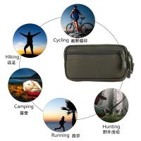 China Tear Resistant Outdoor Tactical Bag , Adjustable Shoulder Straps Camping Waist Bag for sale
