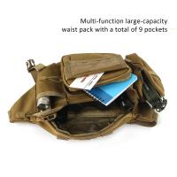 China Outdoor Tactical Combination Pocket Waterproof Military Fanny Packs 40 Cm X 19 Cm X 13 Cm for sale
