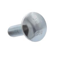 China DIN603 ISO8677 Dome Head Square Neck Bolts Mushroom Head Carriage Bolts for sale