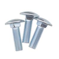 China DIN603 ISO8677 Dome Head Square Neck Bolts Mushroom Head Carriage Bolts for sale