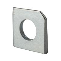 China DIN435 DIN434 Q235 Square Beveled / Taper Washers Widely For Building Industry for sale