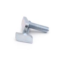 China Grade 8.8 Din Hammer Head Bolt For Mounting Rail Photovoltaic And Elevator for sale