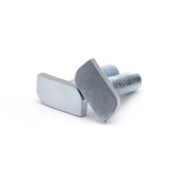 China Grade 8.8 Din Hammer Head Bolt For Mounting Rail Photovoltaic And Elevator for sale