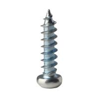 China DIN 7981 Cross Recessed Pan Head Self Tapping Screws Plain Dacromet Galvanization for sale