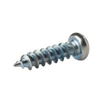 China DIN 7981 Cross Recessed Pan Head Self Tapping Screws Plain Dacromet Galvanization for sale