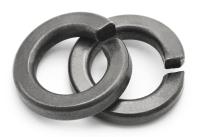 China Carbon Steel Blacked Spring Lock Washers DIN 127 With Square Ends - B Type for sale