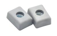 China M12 Lift Car Wall Custom Fastener Hex Nut Black Oxide Galvanized Square Nut for sale