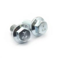 China YJT 1047 Grade 4.8 Hexagonal Flange Waterproof Bolt Galvanization Zinc Plating for sale