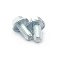 China YJT 1047 Hex Head Bolts Grade 8.8 With Flange Waterproof Carbon Steel Galvanized for sale