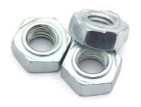 China DIN 929 Hexagon Hex Weld Nut Stainless Steel SUS304 Carbon A3 M5 M6 M8 Class 4 for sale