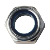 China DIN985 Hexagon Nylon Insert Lock Nut Carbon Steel Galvanization for sale