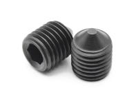 China High Strength Grub Screw Fasteners DIN914 DIN913 Steel Hex Socket Cone Point Set Screw for sale