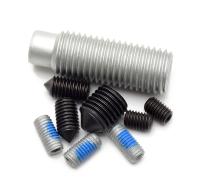 China High Strength Grub Screw Fasteners DIN914 DIN913 Steel Hex Socket Cone Point Set Screw for sale