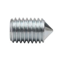 China High Strength Grub Screw Fasteners DIN914 DIN913 Steel Hex Socket Cone Point Set Screw for sale