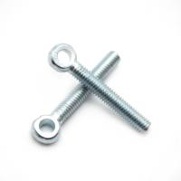 China Carbon Steel Galvanzied DIN444 Eye Bolts Class 4.8 For Construction Engineering Machinery for sale