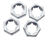 China DIN 7967 Alloy Steel 65Mn Self Locking Counter Nuts Galvanized / Dacromet Tight Nuts for sale