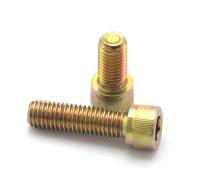 China DIN912 UNI 5931 NF E 25-125 AS 1420 Class 8.8 10.9 12.9 Hexagon Socket Head Cap Screws Full Thread Knurled Head Screw for sale