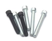 China DIN912 UNI 5931 NF E 25-125 AS 1420 Class 8.8 10.9 12.9 Hexagon Socket Head Cap Screws Full Thread Knurled Head Screw for sale