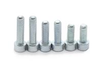 China DIN912 UNI 5931 NF E 25-125 AS 1420 Class 8.8 10.9 12.9 Hexagon Socket Head Cap Screws Full Thread Knurled Head Screw for sale