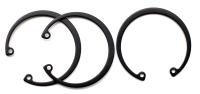 China DIN472 65Mn Black Dacromet Retaining Rings For Bores Normal Type Φ35 - Φ98 for sale