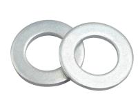 China Carbon Steel Plain / Dacromet / Galvanized Flat Washer DIN 125 Grade A for sale