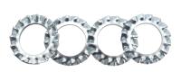 China Zinc Plating Toothed Lock Washer Types A DIN6797 65Mn With External Teeth for sale