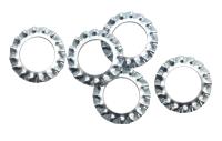 China Zinc Plating Toothed Lock Washer Types A DIN6797 65Mn With External Teeth for sale