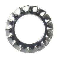 China DIN6798 (A) Galvanization / Plain Serrated Lock Washers With External Teeth for sale