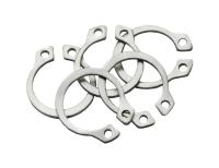 China DIN 471 SUS304 / 65Mn Parkerizing Retaining Rings Normal Type For Shafts for sale