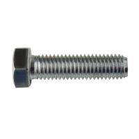 China DIN558 EN ISO 4018 Hexagon Head Screws Class 4.8 6.8 Plain / Zinc Plating for sale