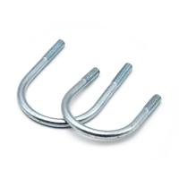 China Carbon Steel 35K Stainless Steel SUS304 U Bolt Screw Pipe U Clamp Galvanizing Polishing for sale