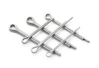 China DIN94 EN ISO 1234 SUS304 Carbon Steel Split Pins Plain / Galvanization for sale