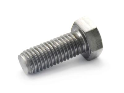 China Hexagon Head Full Thread Bolts Plain Natural Color DIN933 ISO4017 EN24017 for sale