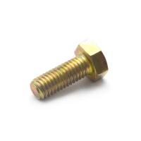 China DIN933 ISO4017 EN24017 Hexagon Head Bolts Full Thread Zinc Carbon Steel / Alloy Steel for sale